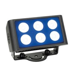 Showtec Cameleon Flood 6 Q6 Tour, 6 x 10 W RGBWA-UV-LED-Fluter &ndash; Power Pro True