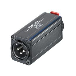 NEUTRIK NA2M-J-TX - TrafoAdapter, 3p XLR male auf 6,3 Klinke female