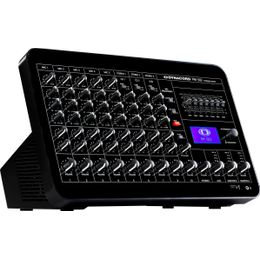 DYNACORD PM 502, Powered Mixer mit 5 Mic/Line und 3 Stereo-Kan&auml;len, 2 x 450 W RMS / 4