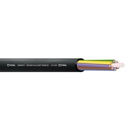 Cordial CLS 840 BLACK 200 - Lautsprecherkabel Multicore highflex - 8 x 4,00 mm2 - Laufmeterpreis