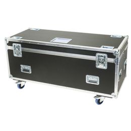 LITECRAFT Quad Flightcase, f&uuml;r 4x Elation KL Fresnel 8 P.O., schwarz