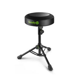 Gravity FD SEAT 1 - Runder Musikerhocker klappbar, h&ouml;henverstellbar