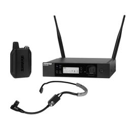 Shure GLXD14R+E/SM35-Z4, Digitales Funksystem zur Rackmontage mit SM35 Headset-Mikrofon