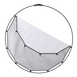 Lastolite HaloCompact Plus Reflektor, 98 cm (38 Zoll), Silber/Wei&szlig;
