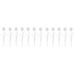 12x EUROPALMS Kristalltulpe, transparent, 61cm, Kunstpflanze