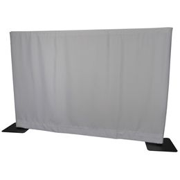 Wentex P&D Vorhang MGS 5.16 oz/yd&sup2; - Wei&szlig; - 9' x 4' (B x H) - glatt