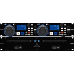 IMG Stageline Dual-CD-Spieler CD-230USB