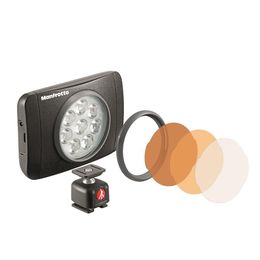 Manfrotto MLUMIEMU-BK Lumie MUSE LED Licht & Zubeh&ouml;r, schwarz