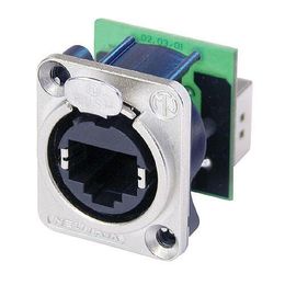 NEUTRIK RJ45 Durchgangs-Einbaubuchse