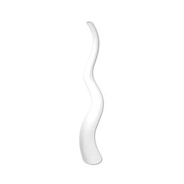 EUROPALMS Designvase WAVE-125, wei&szlig;