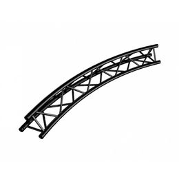 DURATRUSS DT 33/2-Kreis Teil-6m-45&deg; schwarz, Kreisteil 45&deg; f&uuml;r 6m Kreis