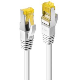 Lindy 47324 2m Cat.6A RJ45 S/FTP LSZH Netzwerkkabel, wei&szlig; - Cat.6A Stecker, Cat.7 Rohkabel