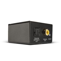 Lindy 70309 AD-Wandler, RCA an TosLink (optisch) & koaxial - Konvertiert analoge Au