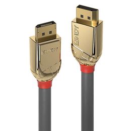 Lindy 36295 7.5m DisplayPort 1.2 Kabel, Gold Line - DP Stecker an Stecker
