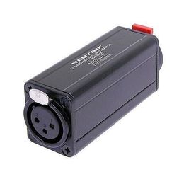 NEUTRIK NA2F-J-TX - TrafoAdapter, 3p XLR female auf 6,3 Klinke female