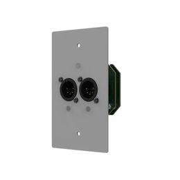 ChamSys GeNetix GW2I EU - 2 port Wall Mount Node - DMX IN Ports