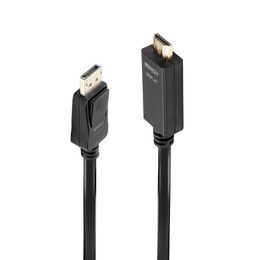 Lindy 36924 5m DisplayPort an HDMI 10.2G Kabel - Zum Anschluss eines DisplayPort-Ger&auml;