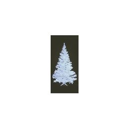 EUROPALMS Tanne, UV-glitzerwei&szlig;, 240cm - Klassischer Tannenbaum in trendigem wei&szlig;-UV reflektierend