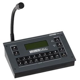 Dateq MPC-1A - 16 Zonen Sprechstelle, 4 Gruppen, Chime