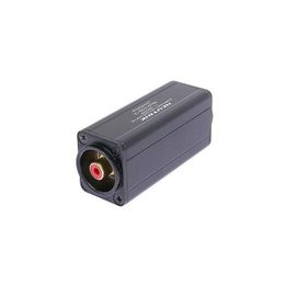NEUTRIK NA2M-D2B-TX - TrafoAdapter, 3p XLR male auf Cinch female, rot kodiert
