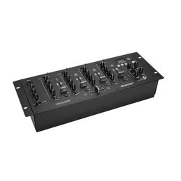 Omnitronic PM-444Pi 4-Kanal-DJ-Mixer mit Player & USB-Interface
