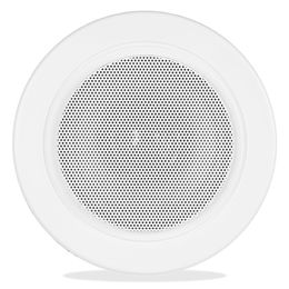 AUDAC AWP06/W - Einbaulautsprecher, rund, 1x4", 1x1", 6W/8Ohm, 100V (6W/3W/1,5W), IP6