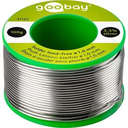 goobay Profi-L&ouml;tzinn bleifrei, &oslash; 1,0 mm, 100 g