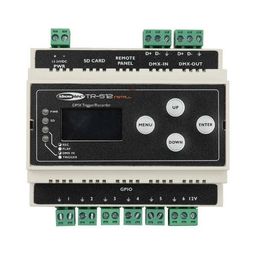Showtec TR-512 Install - Din-rail - DMX-Recorder