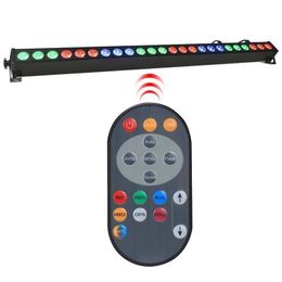 LIGHT4ME DECO BAR 24 RGB IR LED Beam Strip + Fernbedienung