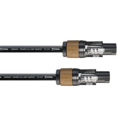 Cordial Lautsprecherkabel PRO LINE 2x2,5qmm, 5m, orig. Neutrik