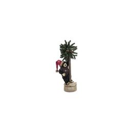 EUROPALMS Weichnachtsb&auml;r, mit Tanne, 105cm