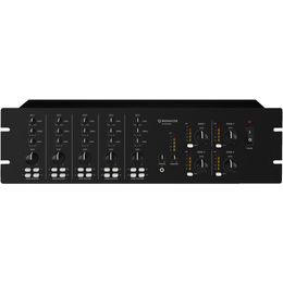 MONACOR PA-4040MPX - 4-Zonen-Mischer f&uuml;r universelle &bdquo;Multiroom&rdquo;-Beschallungsanwendungen