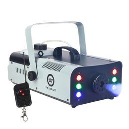 LIGHT4ME FM 1500 LED-Nebelmaschine mit Lichteffekt 6x1W RGB - 1500 W