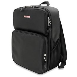 JETPACK CUT, DJ Rucksack f&uuml;r portable Plattenspieler und Scratch Tools, Farbe schwarz