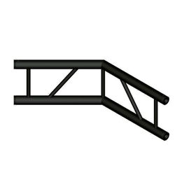 DURATRUSS DT 32/2-C23V-L135 black, 2-Wege-Ecke 135&deg;, vertikal, schwarz