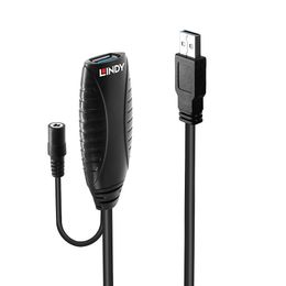 Lindy 43156 10m USB 3.0 Aktivverl&auml;ngerung - 10m USB 3.0 Verl&auml;ngerung am USB-Anschlus