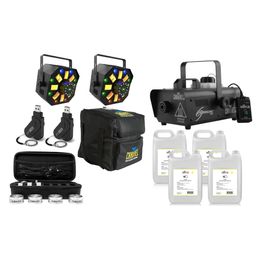 ChauvetDJ ILS Bundle 13 - 2x Swarm Wash FX ILS + 1x Hurricane 1000 + Fog Fluid