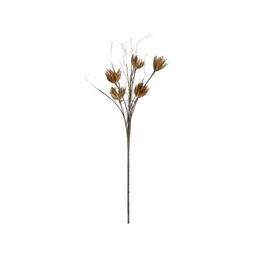 EUROPALMS Artischocken Zweig (EVA), k&uuml;nstlich, beige, 100cm