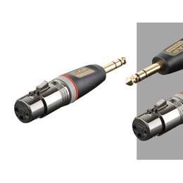 DAP-Audio 3p. XLR F / 3p. Jack M