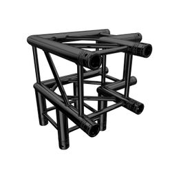 Global Truss F34 3-Weg Ecke C30 90&deg; stage black