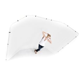 Lastolite LL LB7627 &Uuml;berzug f&uuml;r Panorama Hintergrund 4m (wei&szlig;)