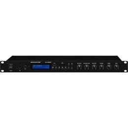 MONACOR SA-130DMP, Stereo-Verst&auml;rker, 140 W, mit integriertem MP3-Spieler, Bluetooth-Empf&auml;nger