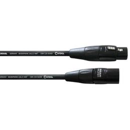 Cordial INTRO CIM 1 FM - 1,0 m, REAN XLR female schwarz / XLR male schwarz
