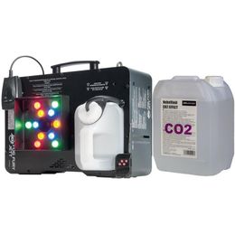 ADJ Fog Fury Jett 650W Nebelmaschine mit 12x3W LED inkl. 5L CO2 Fluid