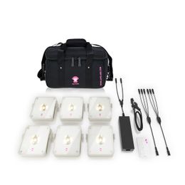 APE Labs ApeLight Mini V2 - Tourpack 6 Softbag - creme - Akku-Version