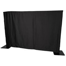 Wentex P&D Vorhang MGS 5.16 oz/yd&sup2; - Schwarz - 9' x 4' (B x H) - glatt