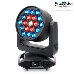 Elation Platinum SEVEN, 19x25Watt Wash Movinghead RGBWA Cyan+UV, 5-50&deg;