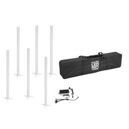Eurolite Set 6x AKKU LED Party Tube IR + Ladenetzt