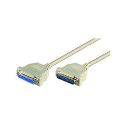 goobay Anschlusskabel D-SUB Lose Ware, 25 pol.D-SUB Stecker>25 pol.D-SUB Buchse