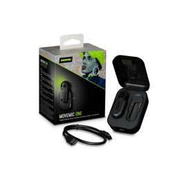 Shure MV-ONE-Z6 - Move Mic One: Drahtloses Lavalier zu Mobiltelefon, Ladecase